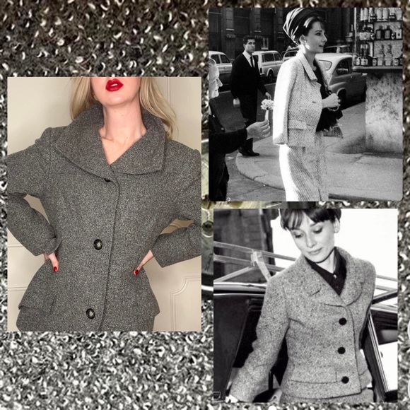 Givenchy | Jackets & Coats | Hubert De Givenchy Fall 959 Audrey Hepburn Haute Iconic Coat | Poshmark
